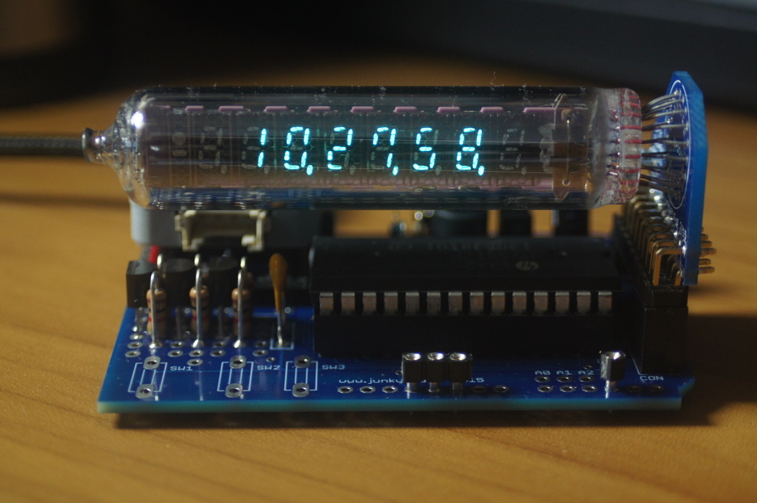 VFD Clock: Control Russian VFD IV-21 with M5ATOM Lite | ProtoPedia