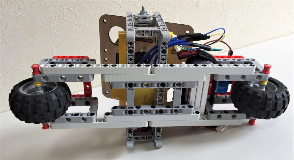 Lego Gyro-X Car Prototype Mk-1 ー レゴジャイロカーMk-1 | ProtoPedia
