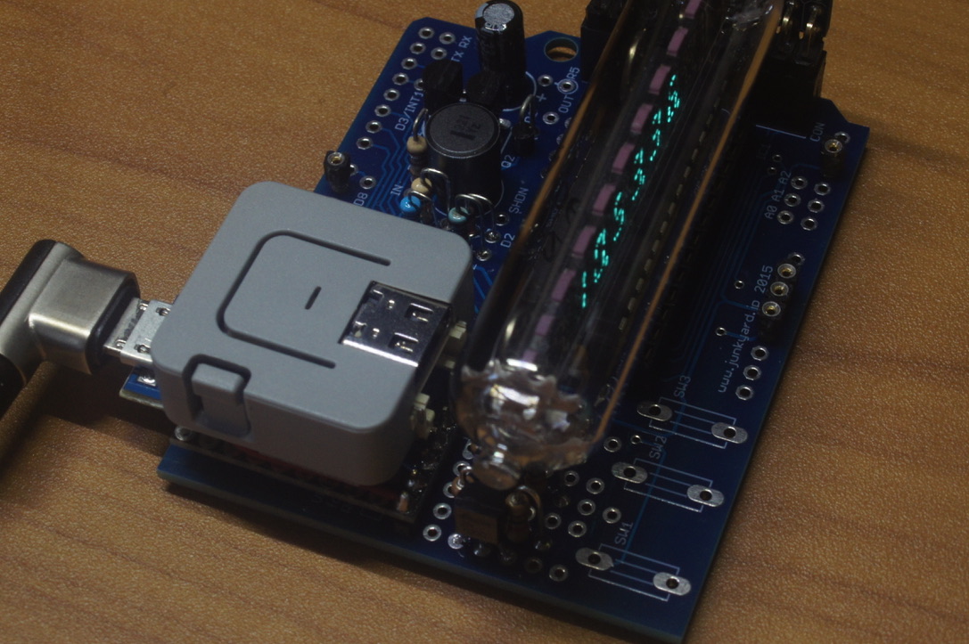 VFD Clock: Control Russian VFD IV-21 with M5ATOM Lite | ProtoPedia